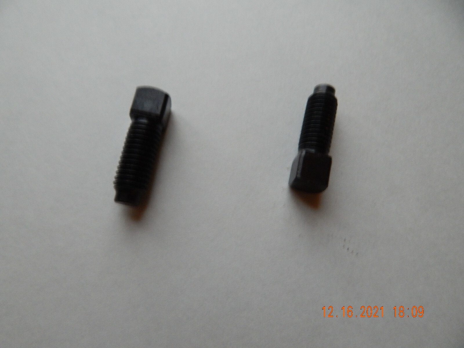 METRIC SQUARE HEAD SET SCREWS M10-1.5 x 25MM. DIN479 SHORT DOG POINT 2 ...