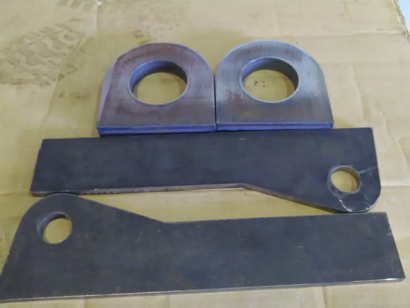 Matbro/John Deere Style Pin & Cone Brackets Kit of Parts From 25mm ...