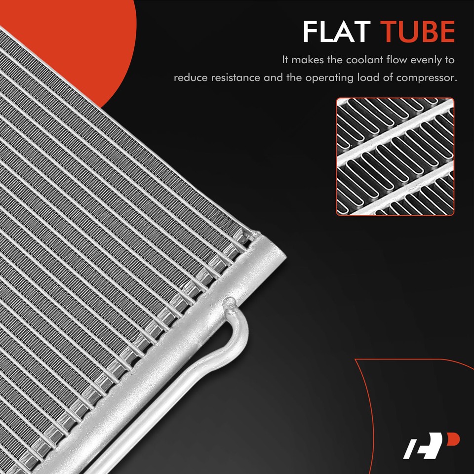 AC Condenser with Receiver Drier for BMW 528i 530i 550i 550i GT 550i GT ...