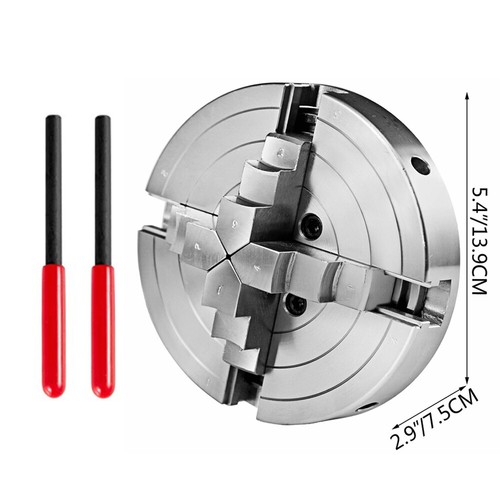 4 Jaw 6" Lathe Chuck 150mm Self-Centering Wood Lathe Bowl Chuck ...