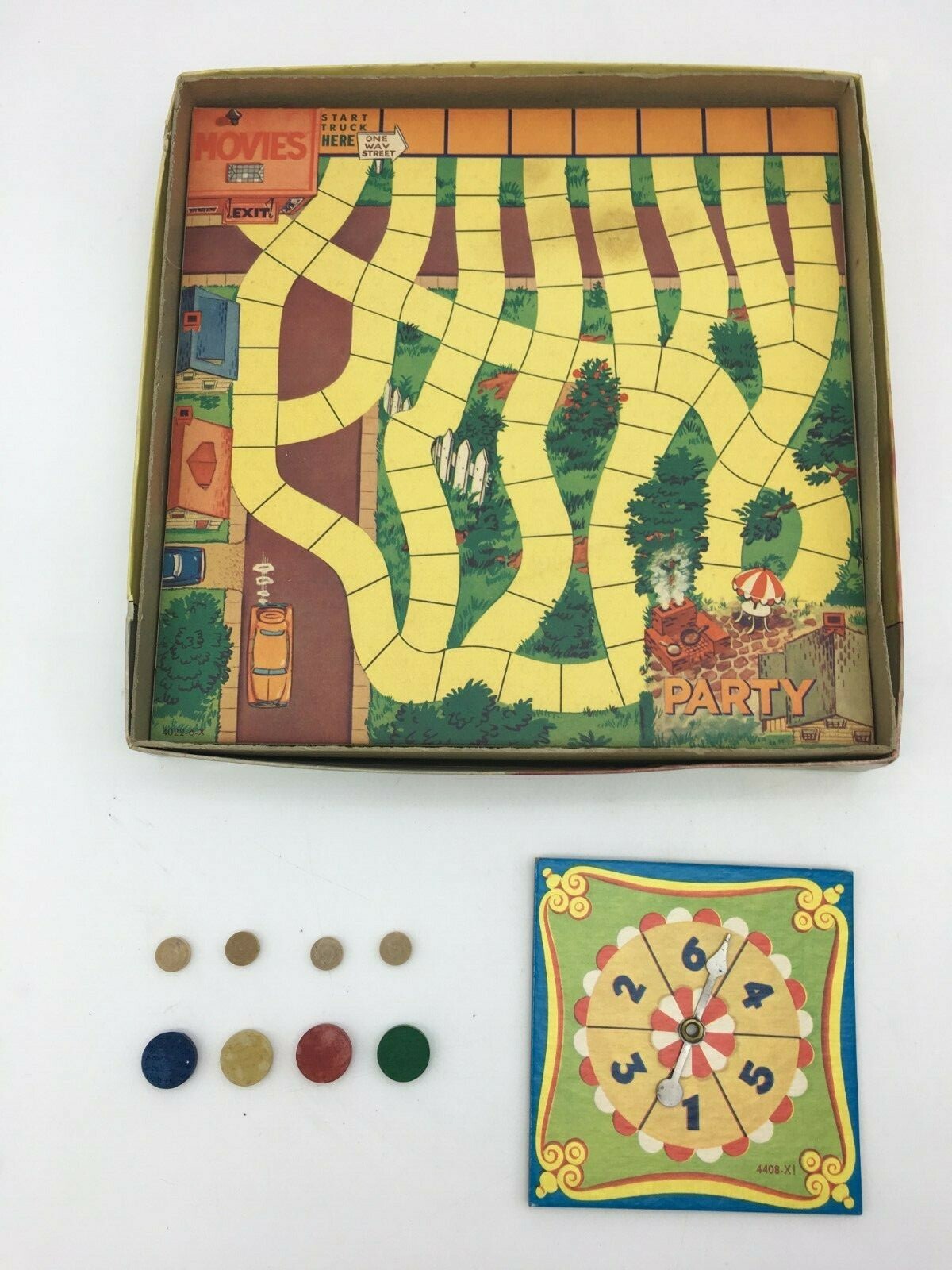 Vintage Lot of Board Games - Tiddledy Winks, Rummy Royal & Stop | eBay