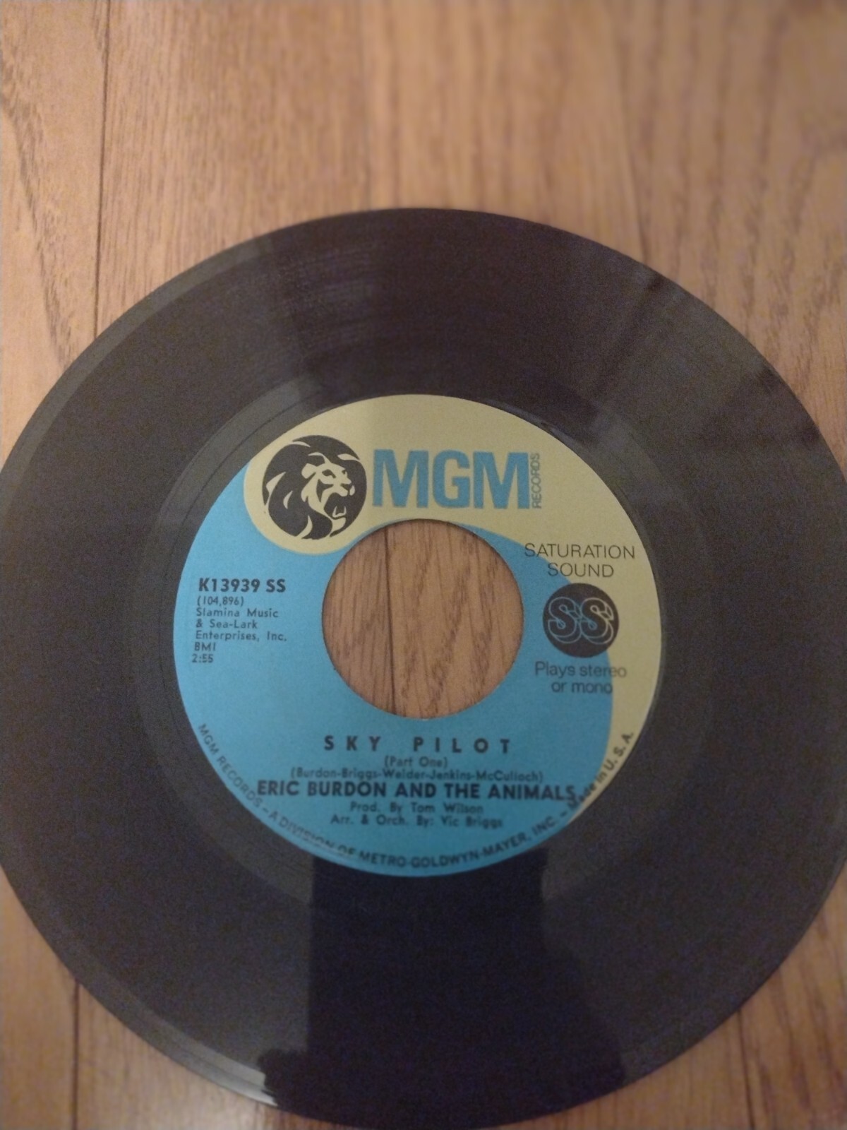 Eric Burdon And The Animals Sky Pilot Psych Garage Psychedelic Rock ...