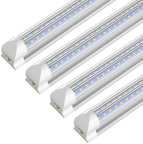 4FT T8 Integrated LED Tube Light Bulbs 36W 4 Foot LED Shop Light ...