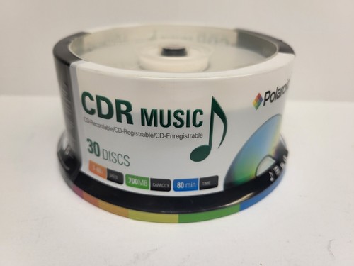 Polaroid CDR 30 Music discs (1-40x speed/700MB/80min) New Sealed! | eBay