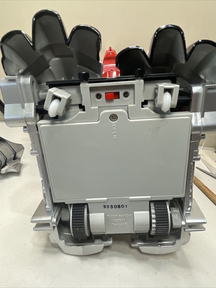 Power Rangers Time Force Quantasaurus Rex Megazord Q-Rex Incomplete Bad ...