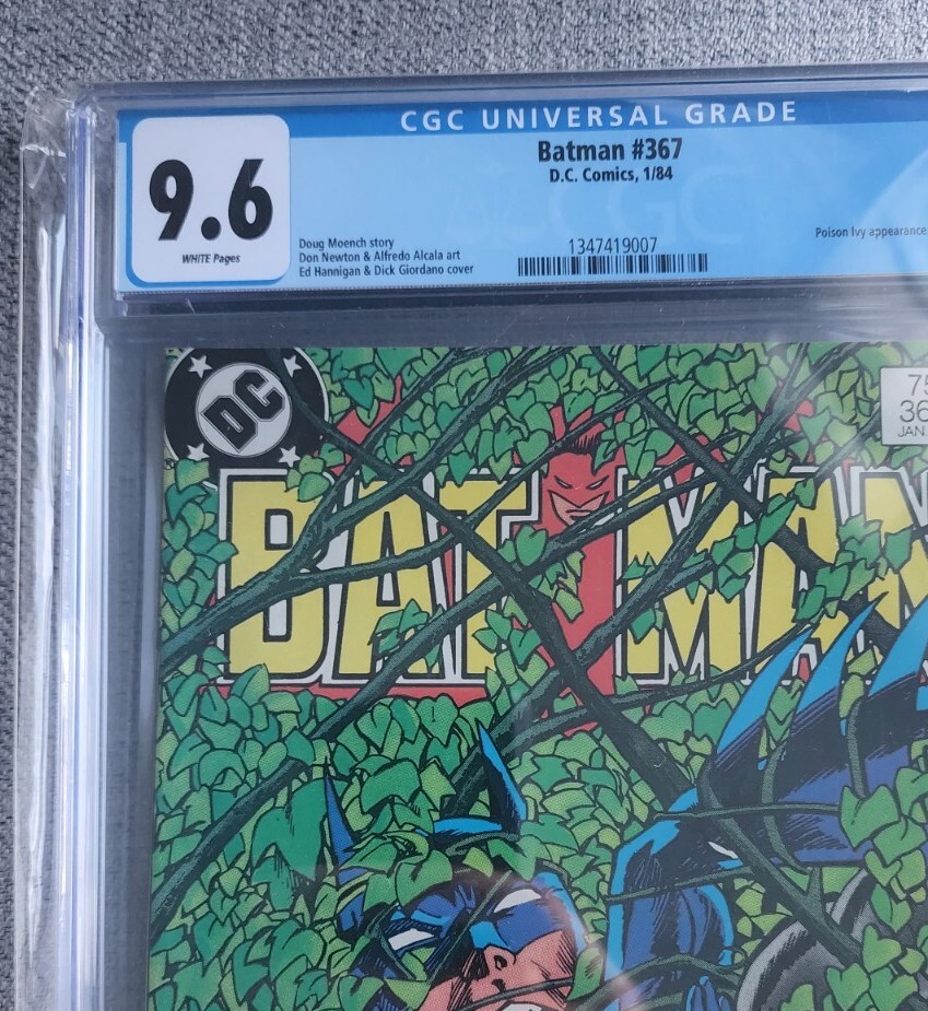 Batman #367 CGC 9.6 HI GRADE DC Comic Detective KEY Jason Todd Robin ...