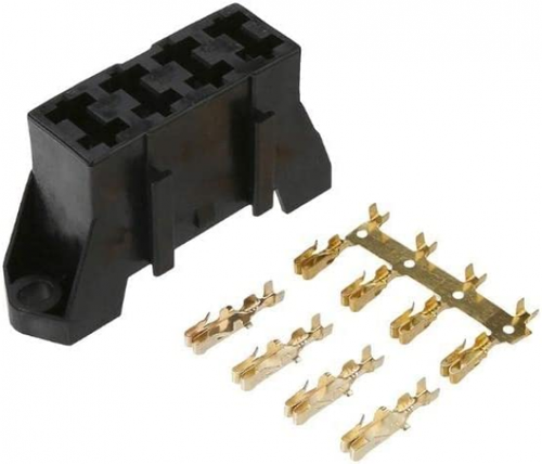 Dorman 85668 Black Fuse Block Holds 4 Blade Fuses 37495856683 | eBay