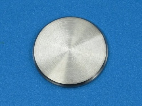 VA Ronde Platte Deckel Ø 100 x 6 mm Flach Edelstahl Geschliffen V2A ...