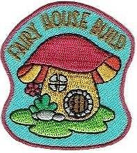 Girl FAIRY HOUSE BUILD Building Patches Crests Badges SCOUT GUIDE ...