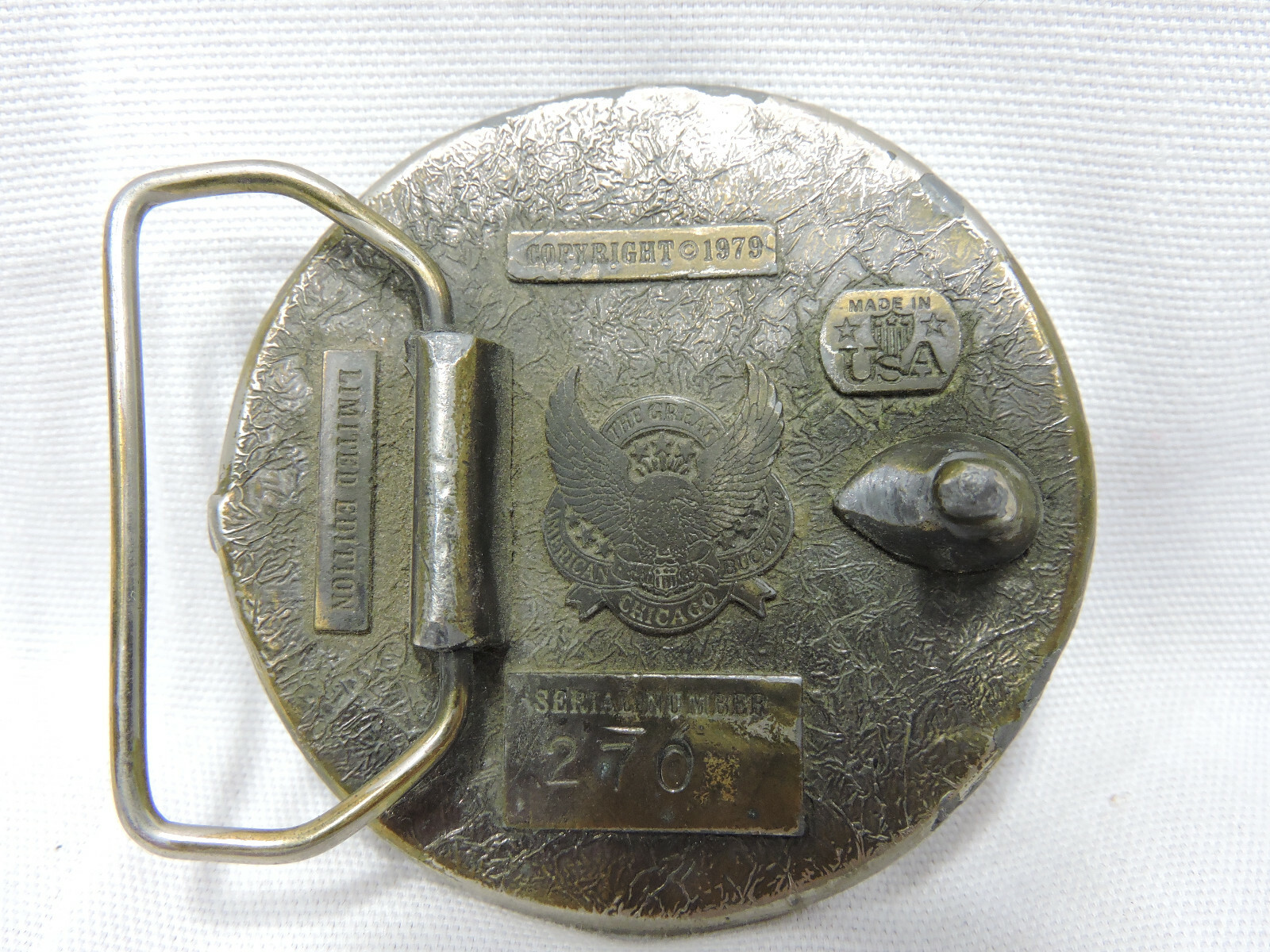 Vintage 1979 Master Mechanic Belt Buckle Great Americ… - Gem