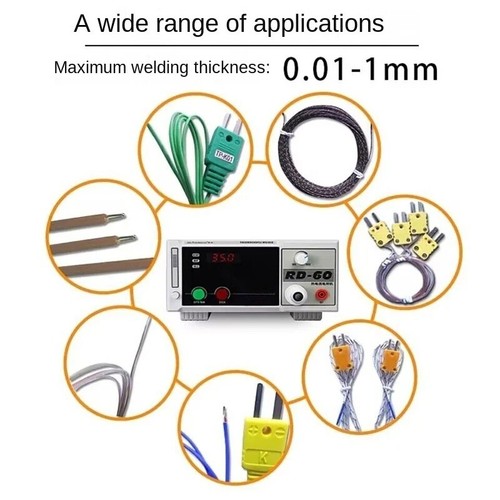 0.01-1Mm RD-60A/B Spot Welding Thermocouple Butt Welding Machine ...
