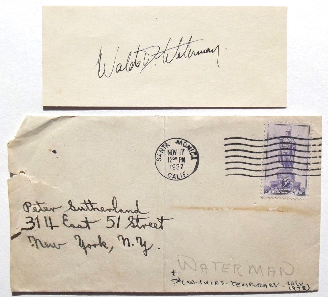 Waldo Waterman Inventor 'Waterman Aerobile' Flying Car Tailless Plane ...