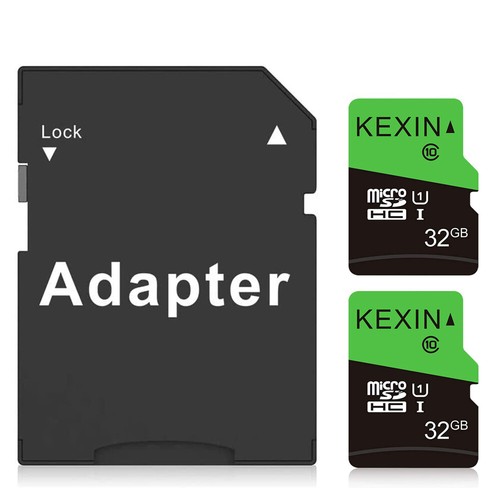 2 Pack 32 GB Micro SD Card Micro SDHC Memory Card UHS-I Ultra High ...