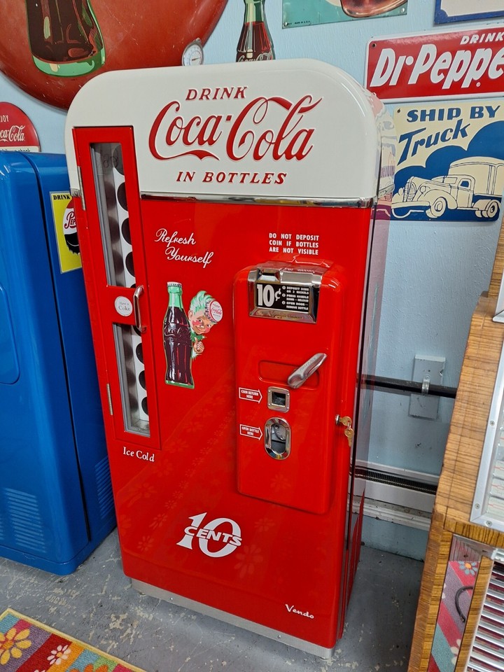Vintage Coca Cola Coke Vending Machine Cavalier 72 PRO Restored By Carl ...