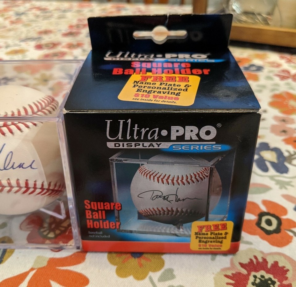 Al Kaline Signed Baseball Ultra Pro Display Case | eBay