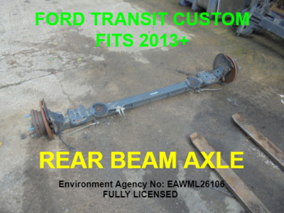 FORD TRANSIT CUSTOM REAR BEAM AXLE - FITS 2013-23 | eBay UK
