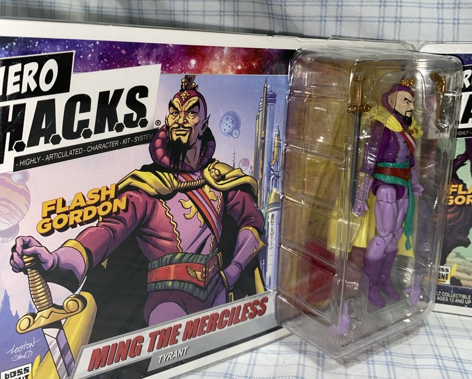 Hero Hacks Flash Gordon And Ming The Merciless Action Figures New | eBay