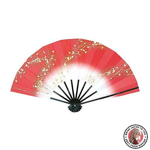 NEW Dance fan "Ai" 1200-1529 Flowing water blurred 9.5cm black lacquer b | eBay