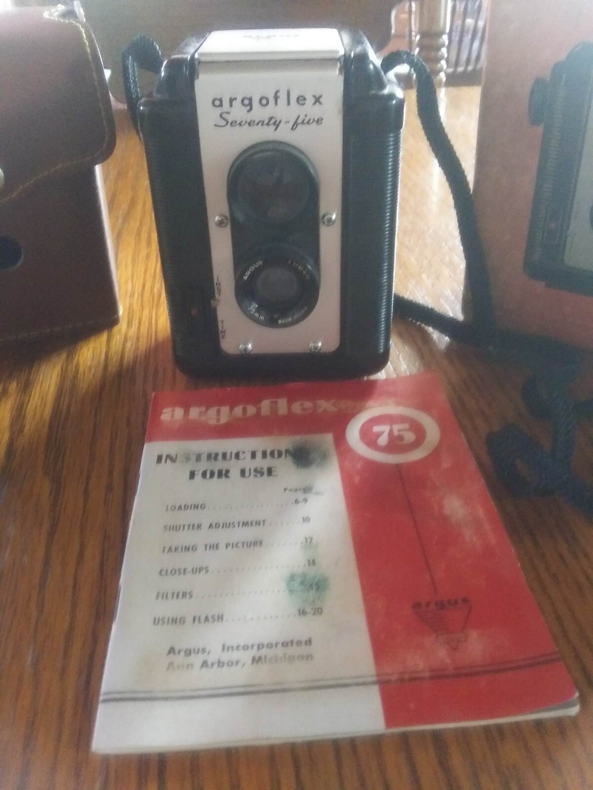 Argus, Argoflex Seventy-Five 75 TLR 1950s Antique 620 Film Camera | eBay