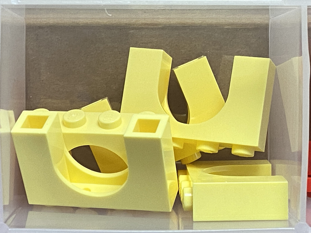 LEGO Parts - Bright Light Yellow Arch 1 x 4 x 2 - No 6182 - QTY 5 | eBay
