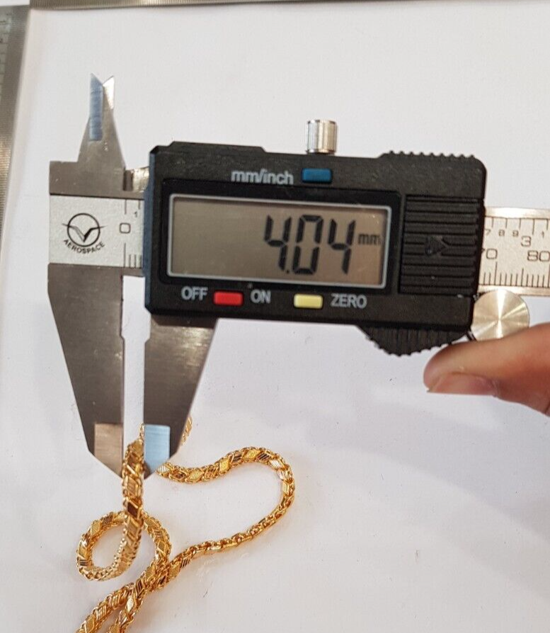 Dubai Handmade Chain 22K Hallmark Sign Coimbatore Chain Necklace Unique ...