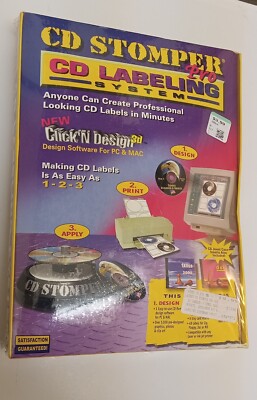 CD, DVD & Disk Labels - Cd Stomper Pro Cd Labeling System