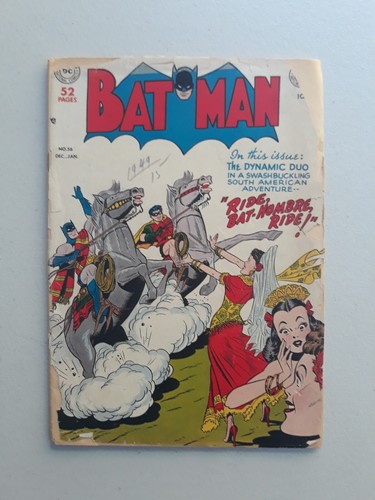 Batman 56 DC Comics 1950 Read Description | eBay