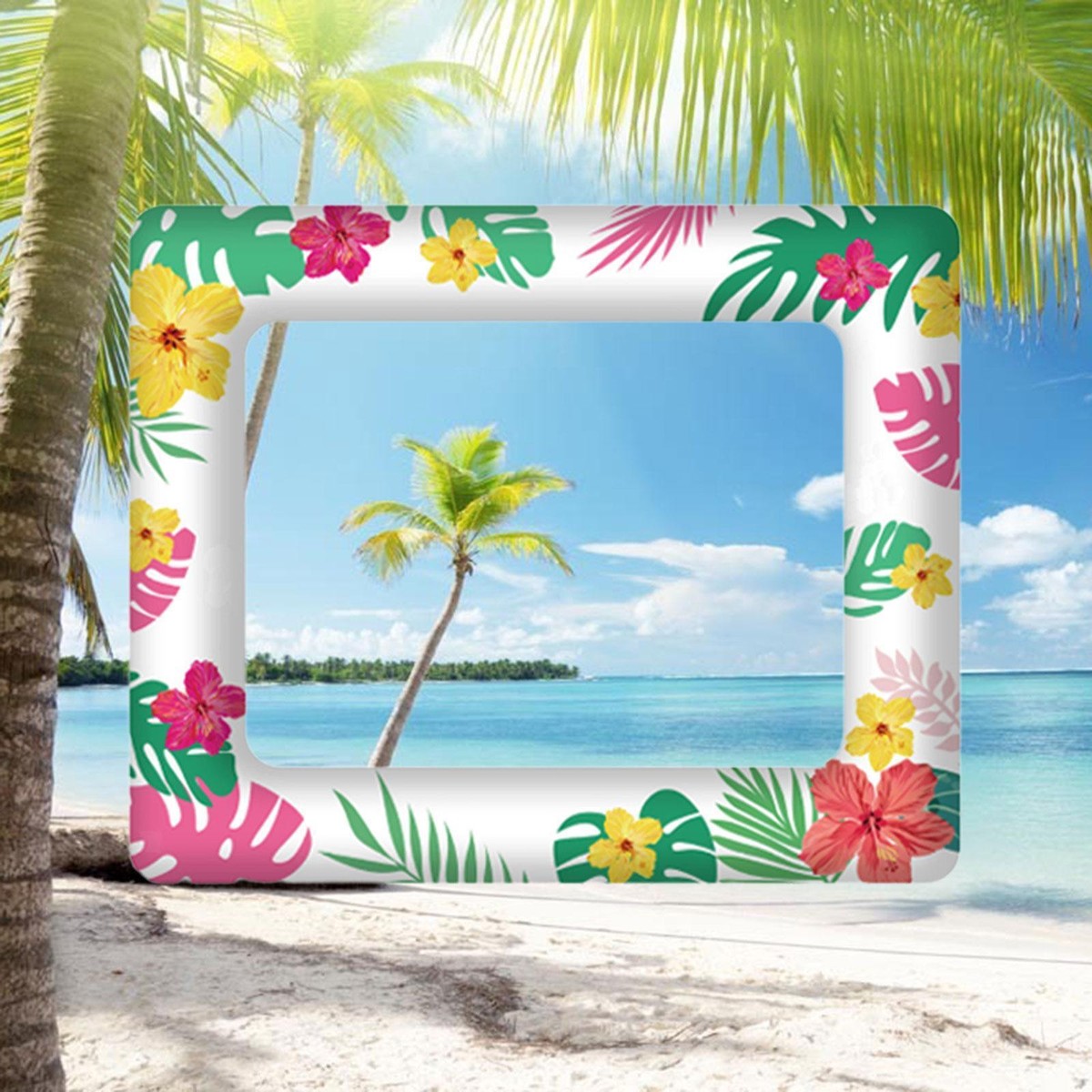 Hawaiian Frames Clip Art