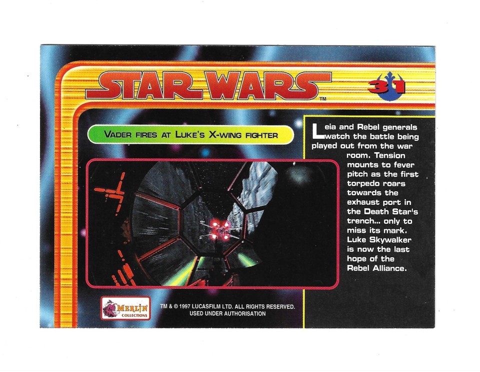 1997 Merlin Star Wars Trilogy #31 Princess Leia & C-3PO MINT | eBay