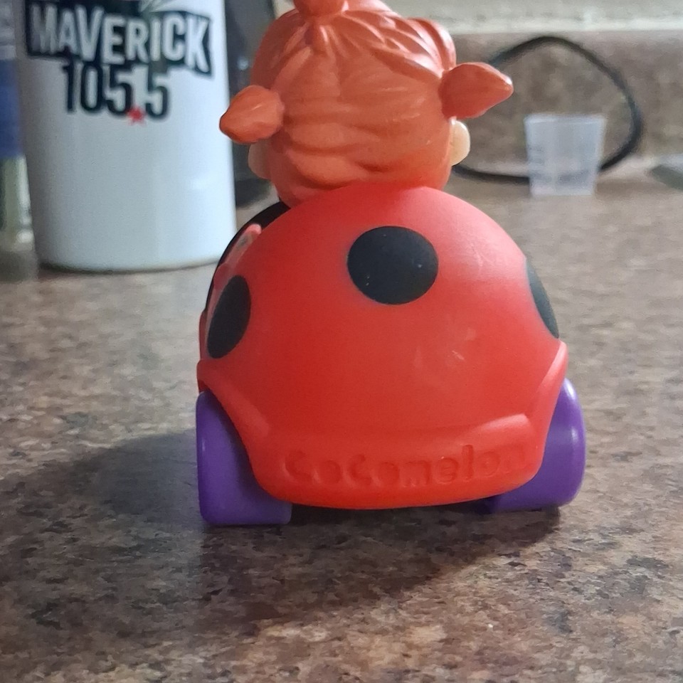 CoComelon Ladybug Toy Car Preschool Figure Red Black Purple | eBay