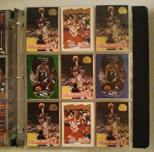 Kenny Anderson 228 Assorted Basketball Cards, In Binder. | eBay