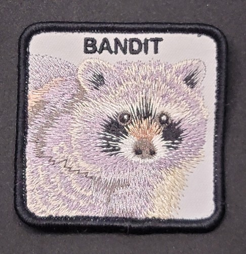 Bandit Fishing Lures Raccoon Badge Patch (RARE FIND) VINTAGE | eBay