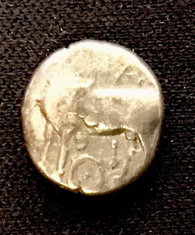300 B.C. Greek Silver! Hemi Drachma Gorgon/Mysia Bull! High Grade Nice ...