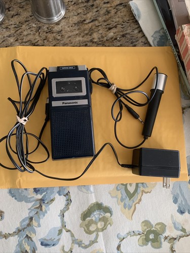 Panasonic RN-164 Micro Cassette Recorder Vintage 1970s Japan AC ...