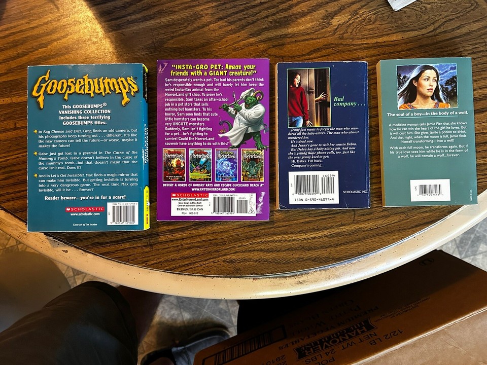 RL Stine Lot- 2 FEAR Street And Goosebumps And Goosebumps At Horrorland ...