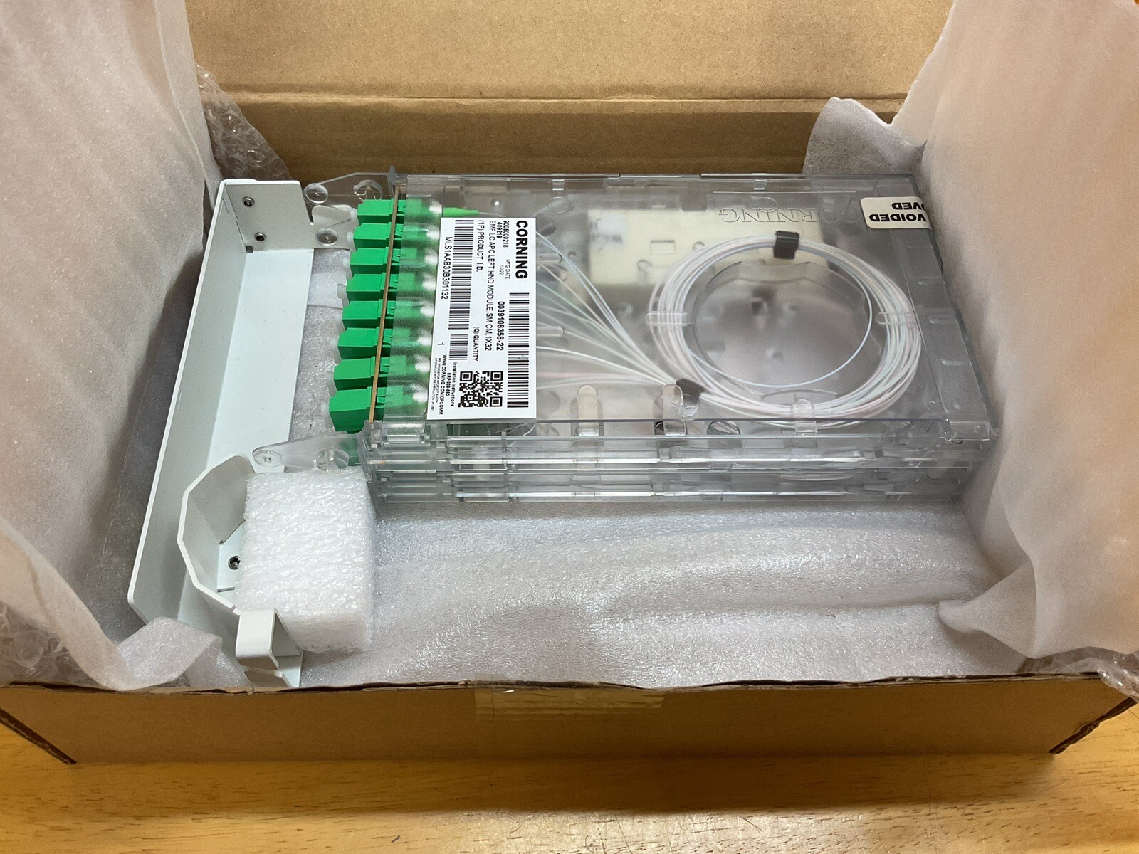 Corning EMF Splitter Module, LC Duplex, APC Polish, Left Hand, 1 x 32 Singlemode | eBay