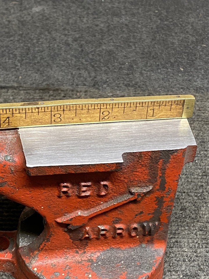 Vintage Columbian No. 63-1/2 Red Arrow Swiveling Bench Anvil 6-1/2 Lbs ...