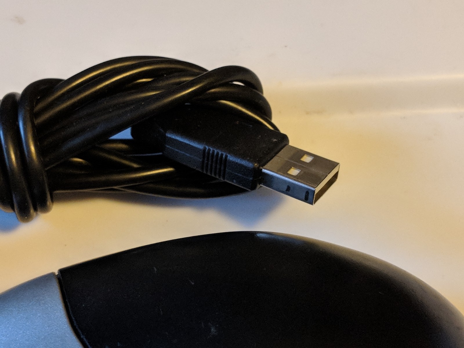 HP Hewlett-Packard USB 3-B B/S Optic Mouse 265986 MAOFUO m-2 m-8 m-23 m ...