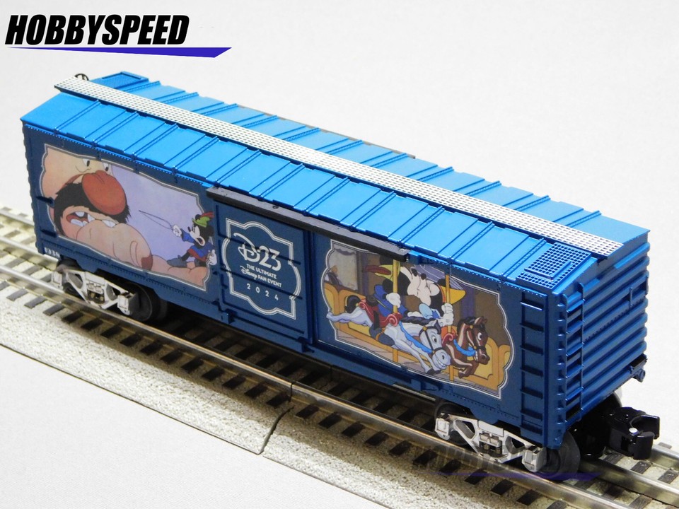 LIONEL DISNEY'S D23 MICKEY MOUSE BOXCAR train minnie land kingdom ...