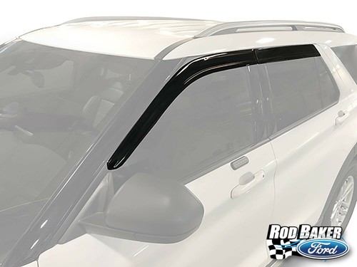 2020 Ford Explorer OEM Genuine Ford Side Window Deflectors Rain Guard ...