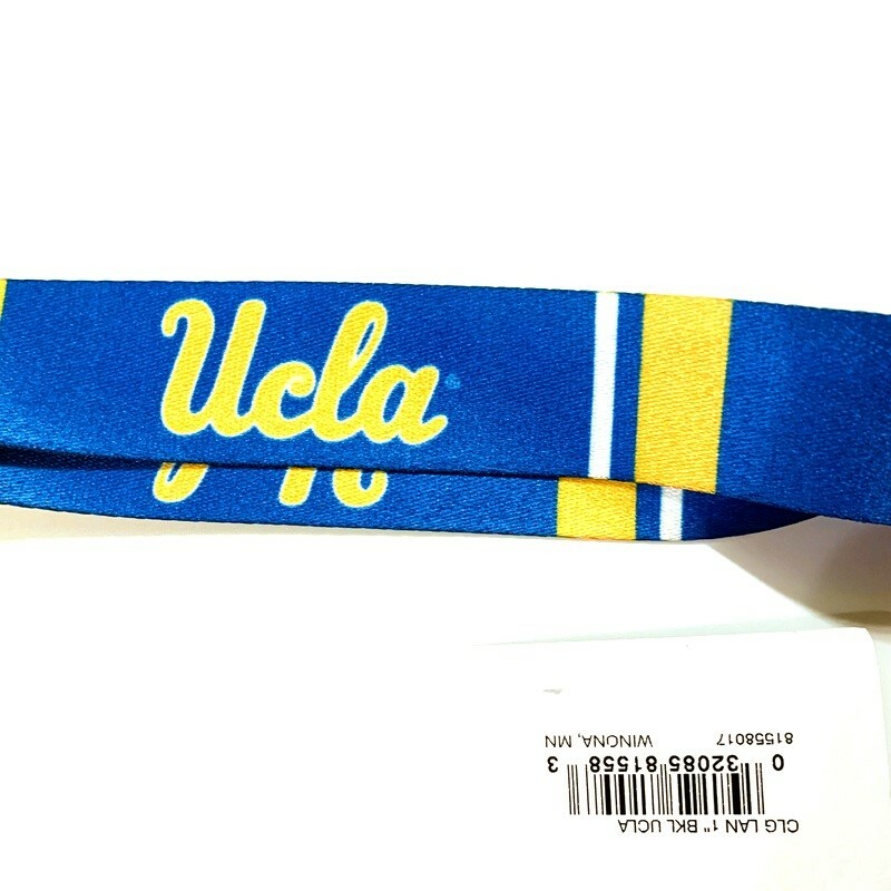 UCLA Bruins NCAA Lanyard Clip Neck Tag Keychain for ID Keys Ticket Fan ...