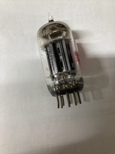 GE 5687 Vacuum Tube 17mm Black Plate O Getter Nos/ Hickok Tested 100 ...