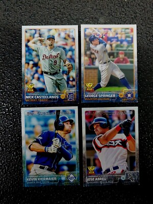2015 Topps Series 1 Baseball Future Stars - Lot of 4 - Castellanos ...