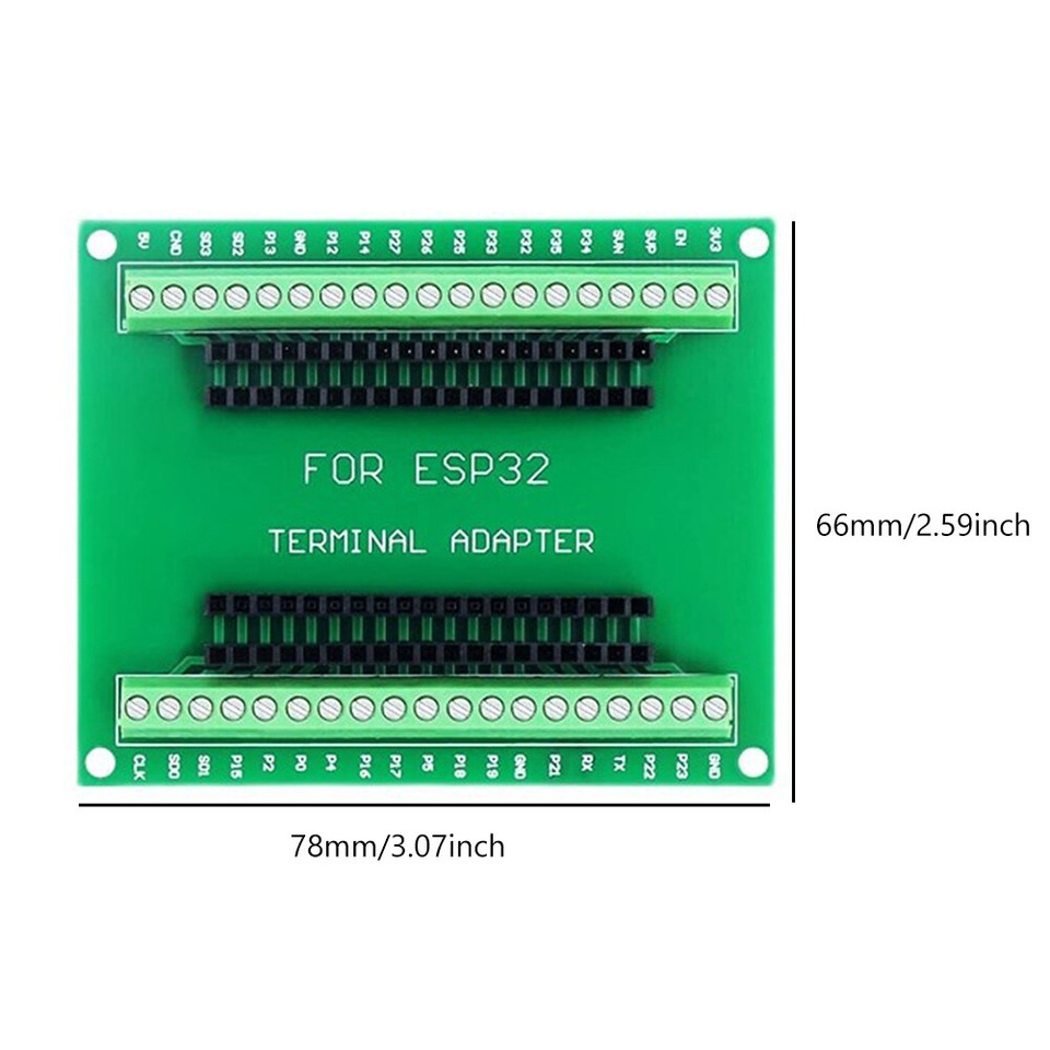 Esp32 Expansion Board Dual Core Cpu Gpio 1 Into 2 Wifi Bluetooth