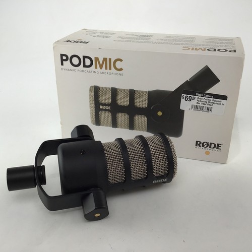 Rode Podmic Dynamic Podcating Microphone in Box Used Good | eBay