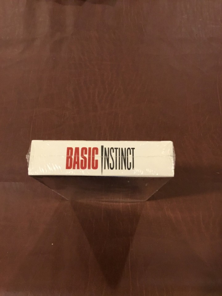 Basic Instinct (VHS, 1992) Michael Douglas Sharon Stone Brand New Still ...