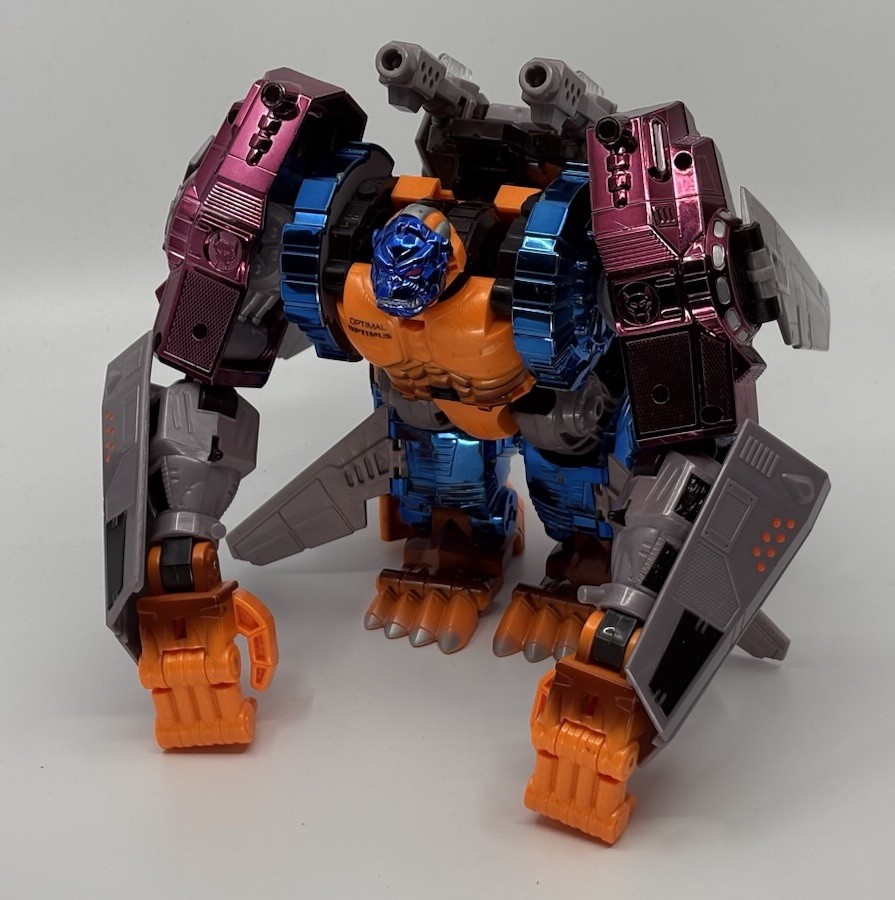 CUSTOM Beast Wars Optimal Optimus Primal Transmetal 1998 Super Class | eBay