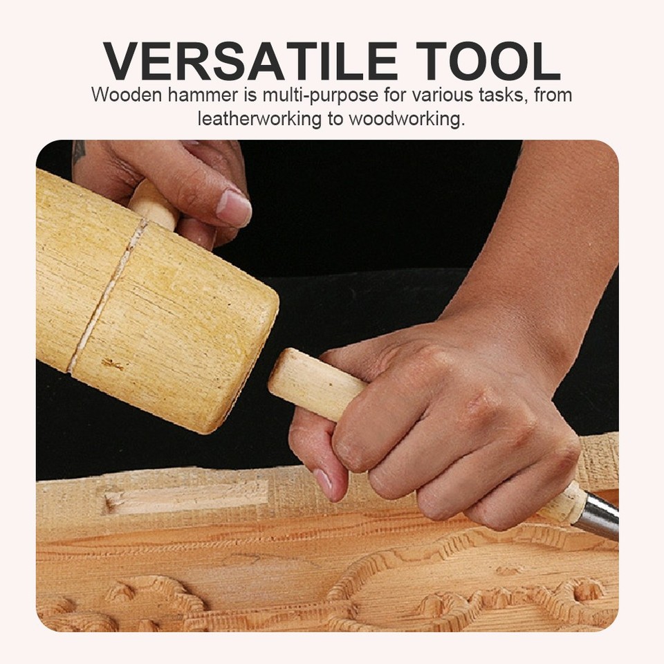Mallet Tools for Woodworking Small Wooden Camping | eBay Australia