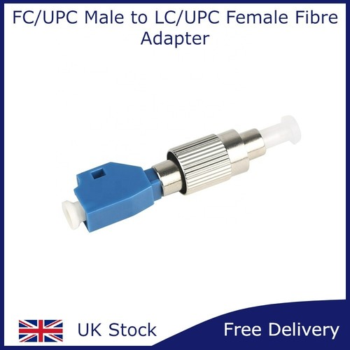 FC/UPC to LC/UPC Fibre Optic Adapter 1.25mm to 2.5mm connector ...