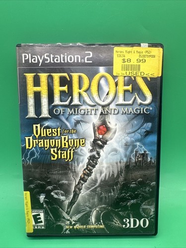Heroes of Might and Magic Quest for the Dragon Bone Staff (PS2, 2001 ...